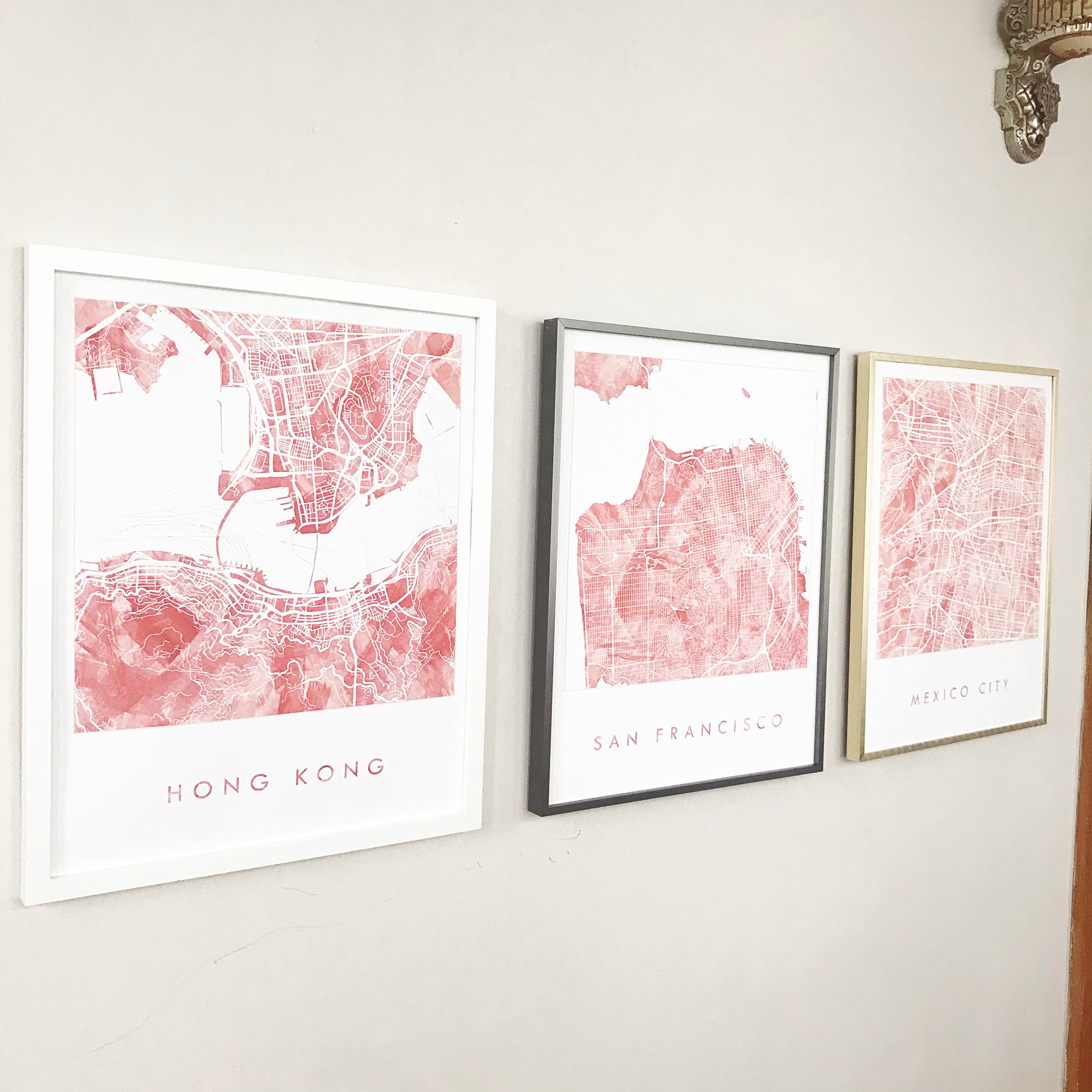Custom Original Art Map — Turn-of-the-Centuries