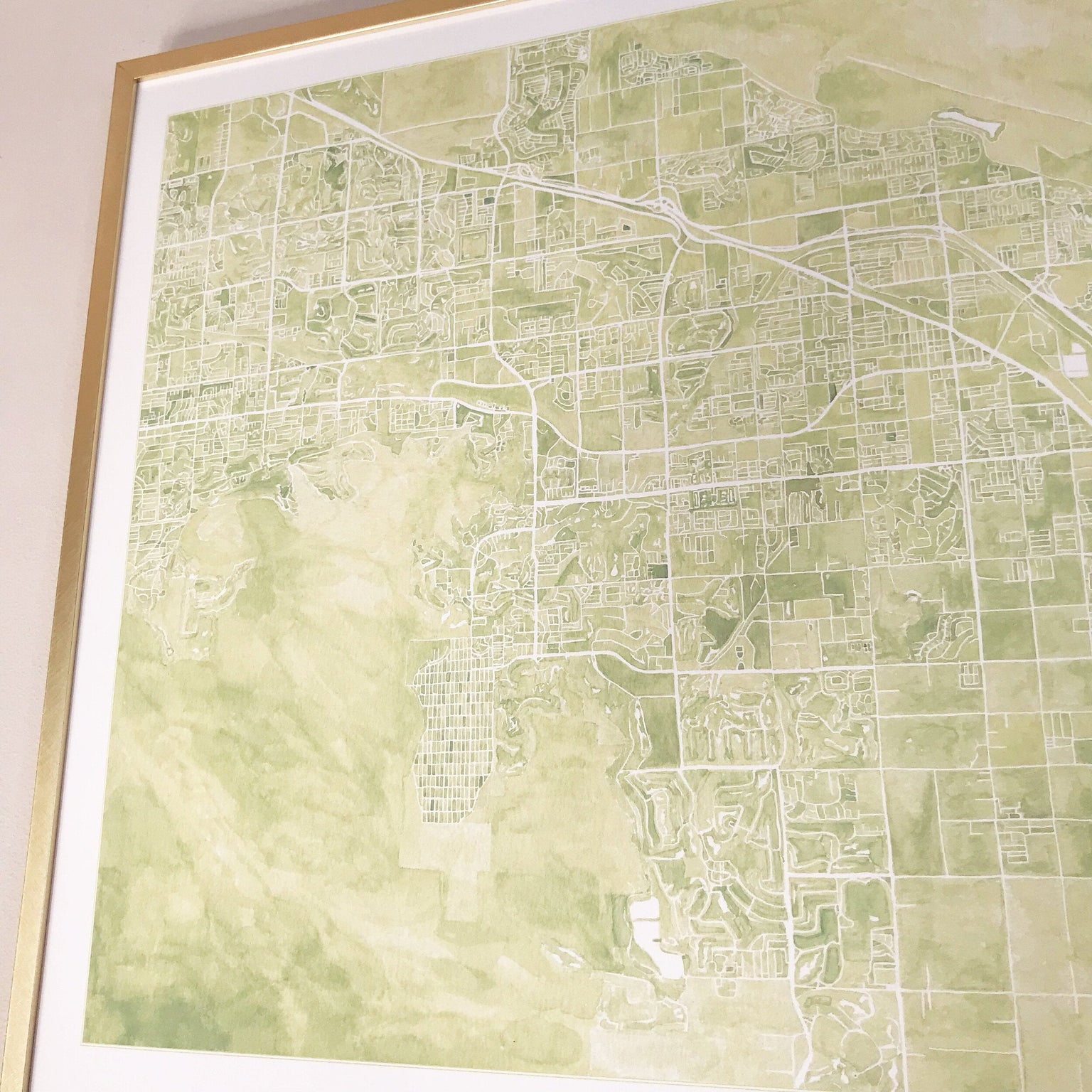 Watercolor City Blocks Maps — Page 2 — Turn-of-the-Centuries
